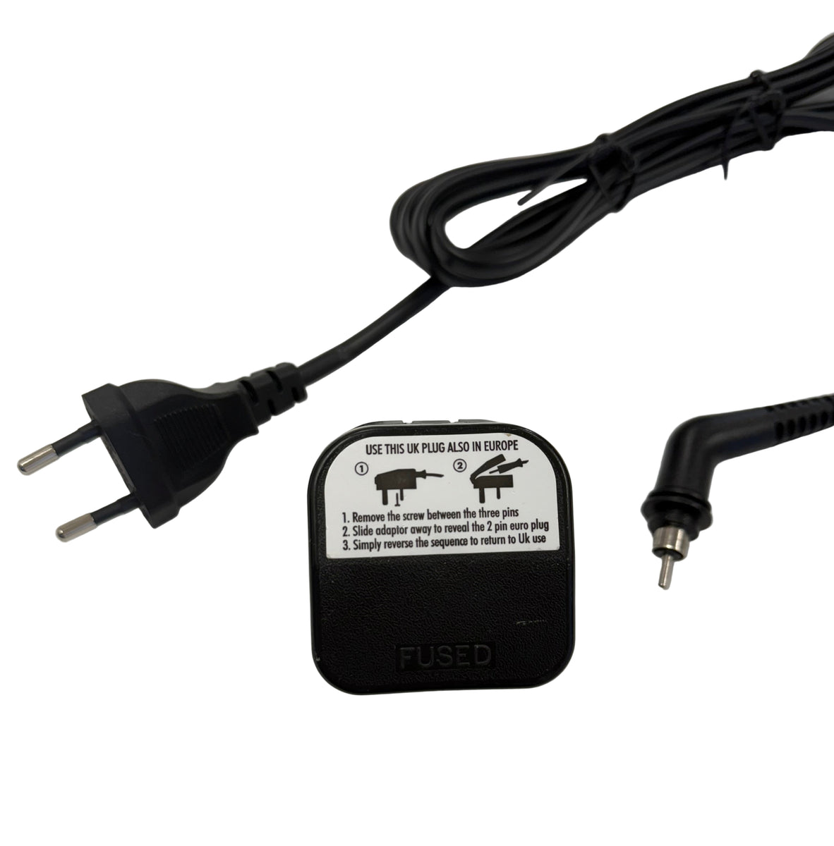 mk5 Cable for ghd by ionco® with a UK plug adaptor plug – Ion Originals ...